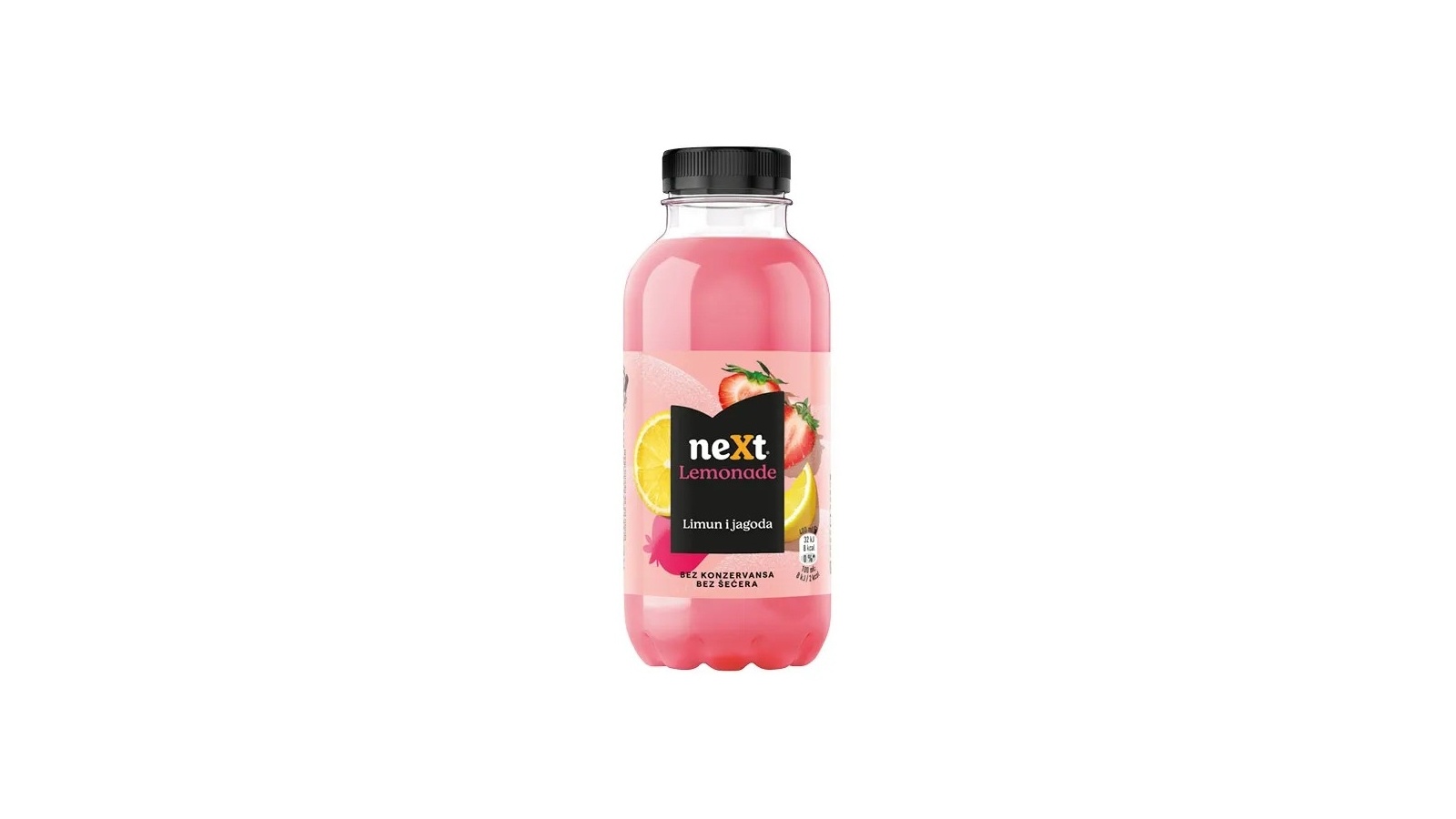Voćni sok NEXT Lemonade jagoda 0 4l Cenoteka