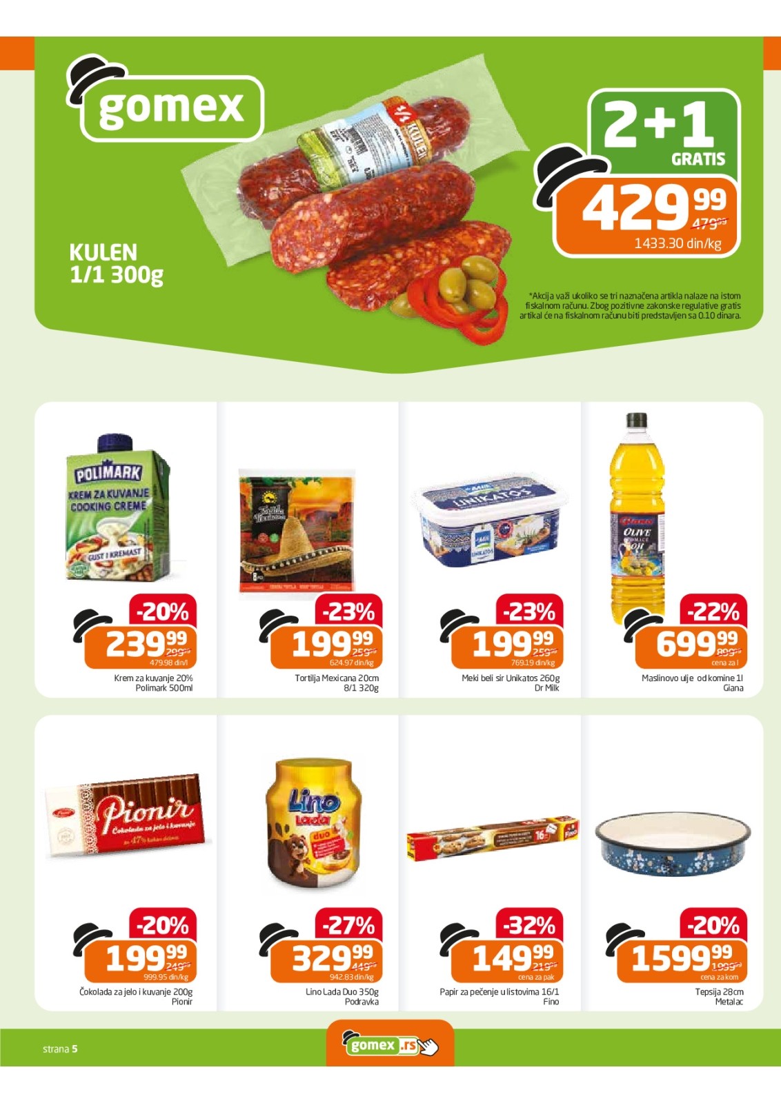 Gomex katalog - Cenoteka