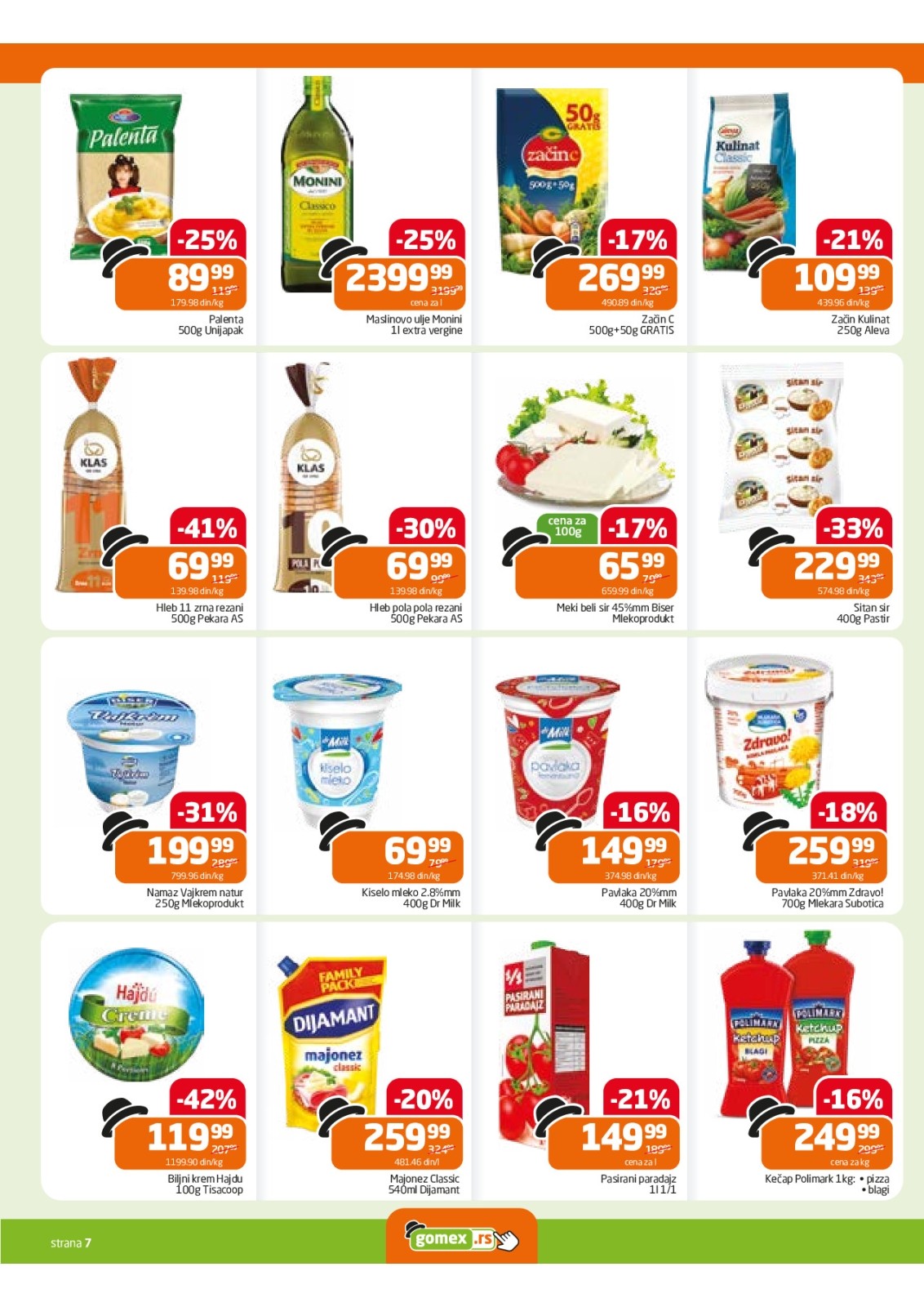 Gomex katalog - Cenoteka