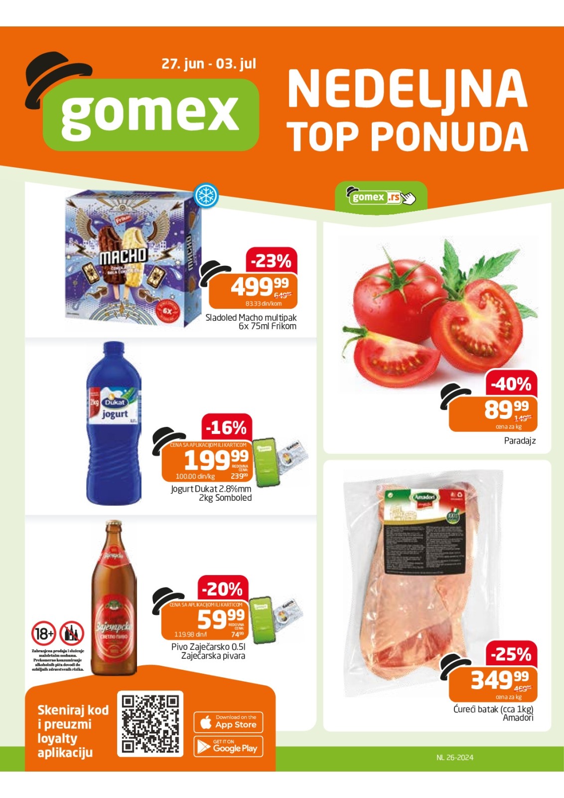 Gomex katalog - Cenoteka