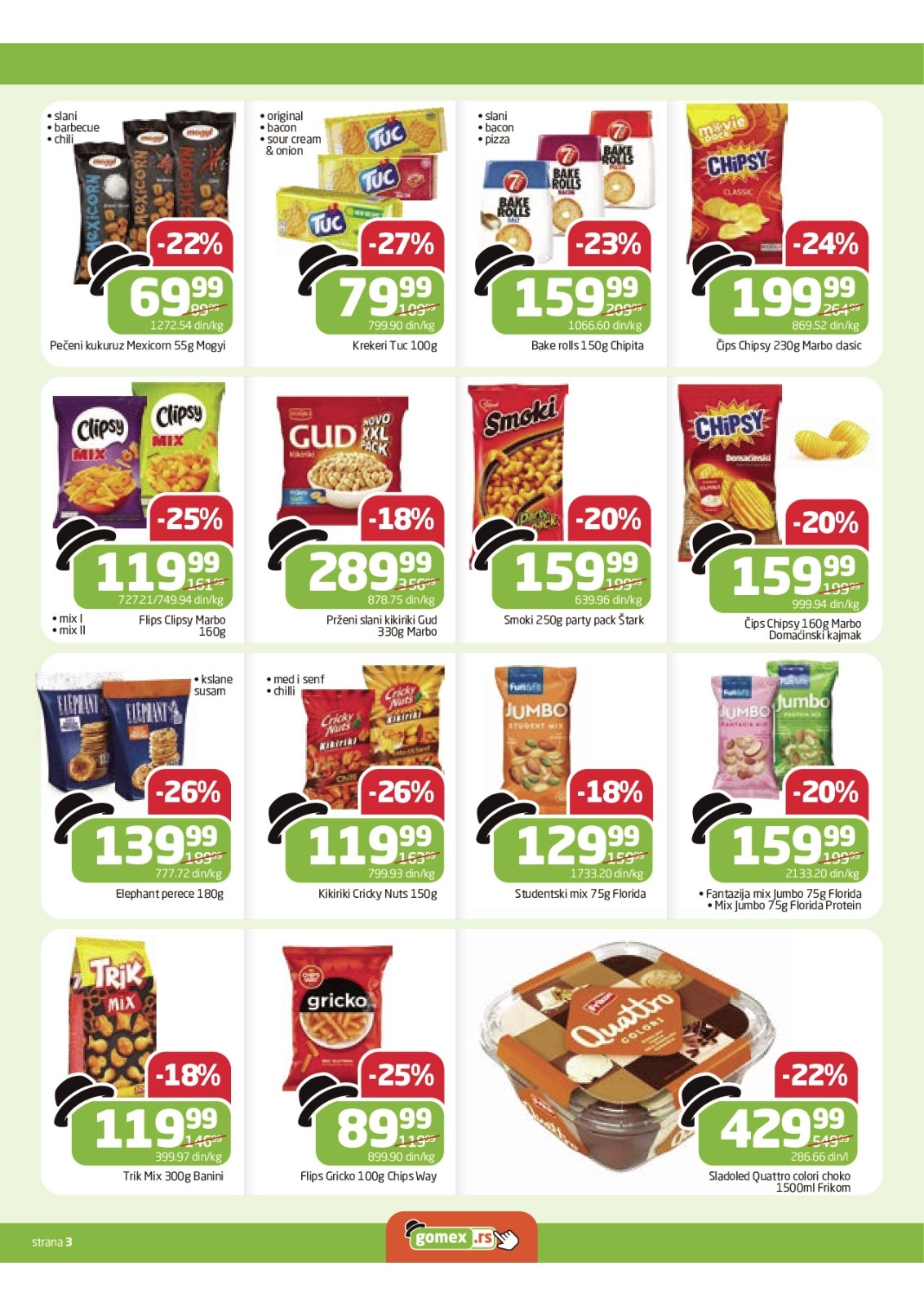 Gomex katalog - Cenoteka