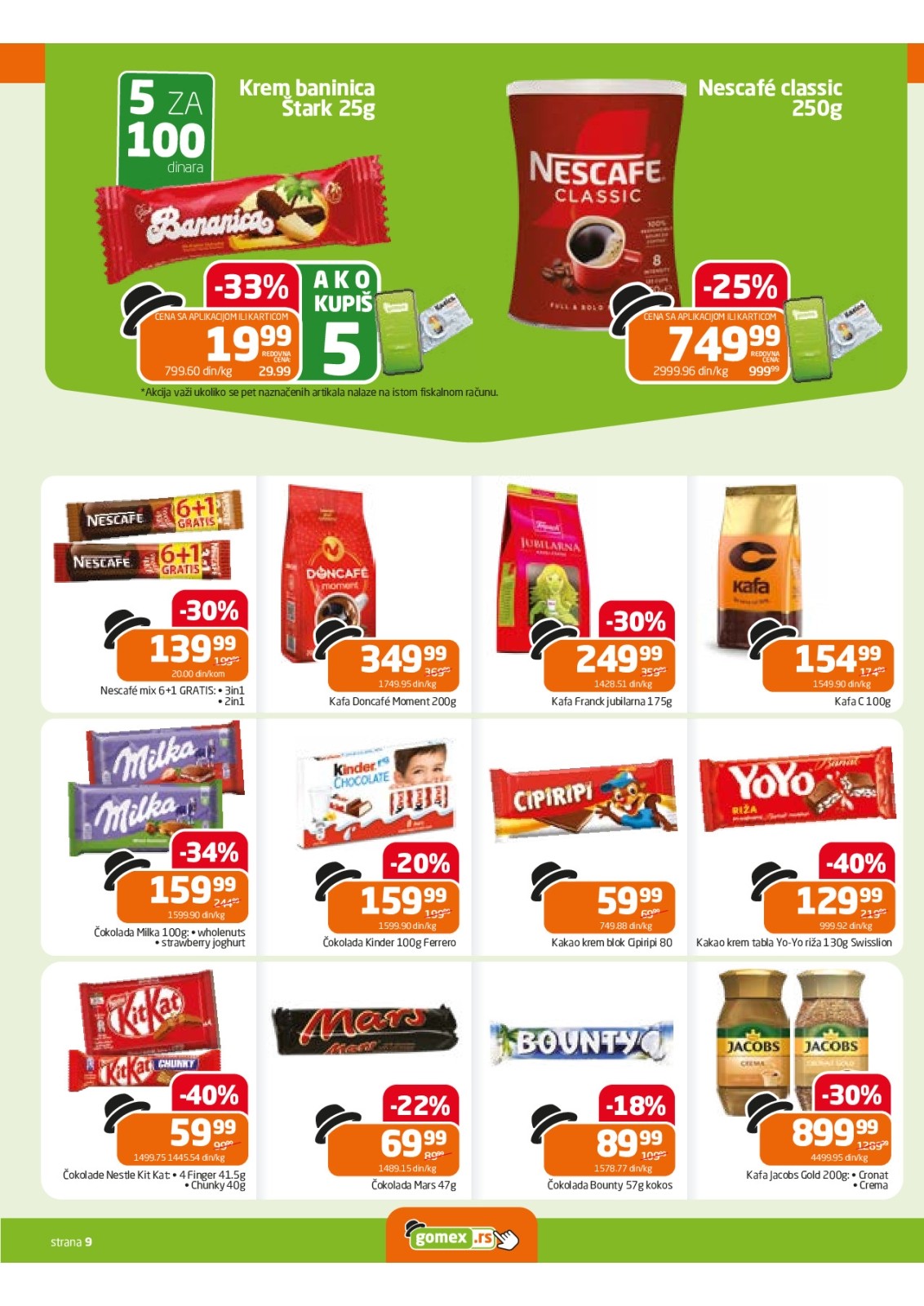 Gomex katalog - Cenoteka