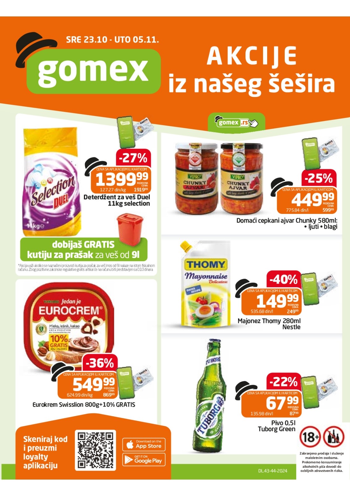 Gomex katalog - Cenoteka
