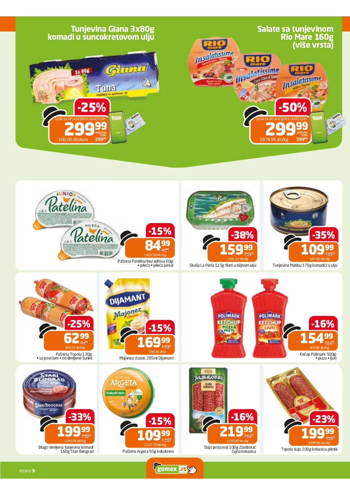 Gomex katalog - Cenoteka