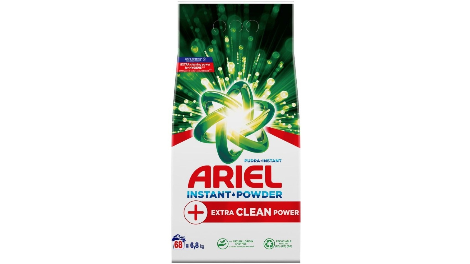 ARIEL Extra clean power 68 pranja (6,8kg) - Cenoteka