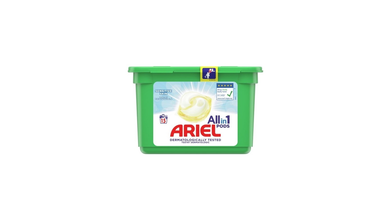 ARIEL PODS Sensitive skin 15kom - Cenoteka