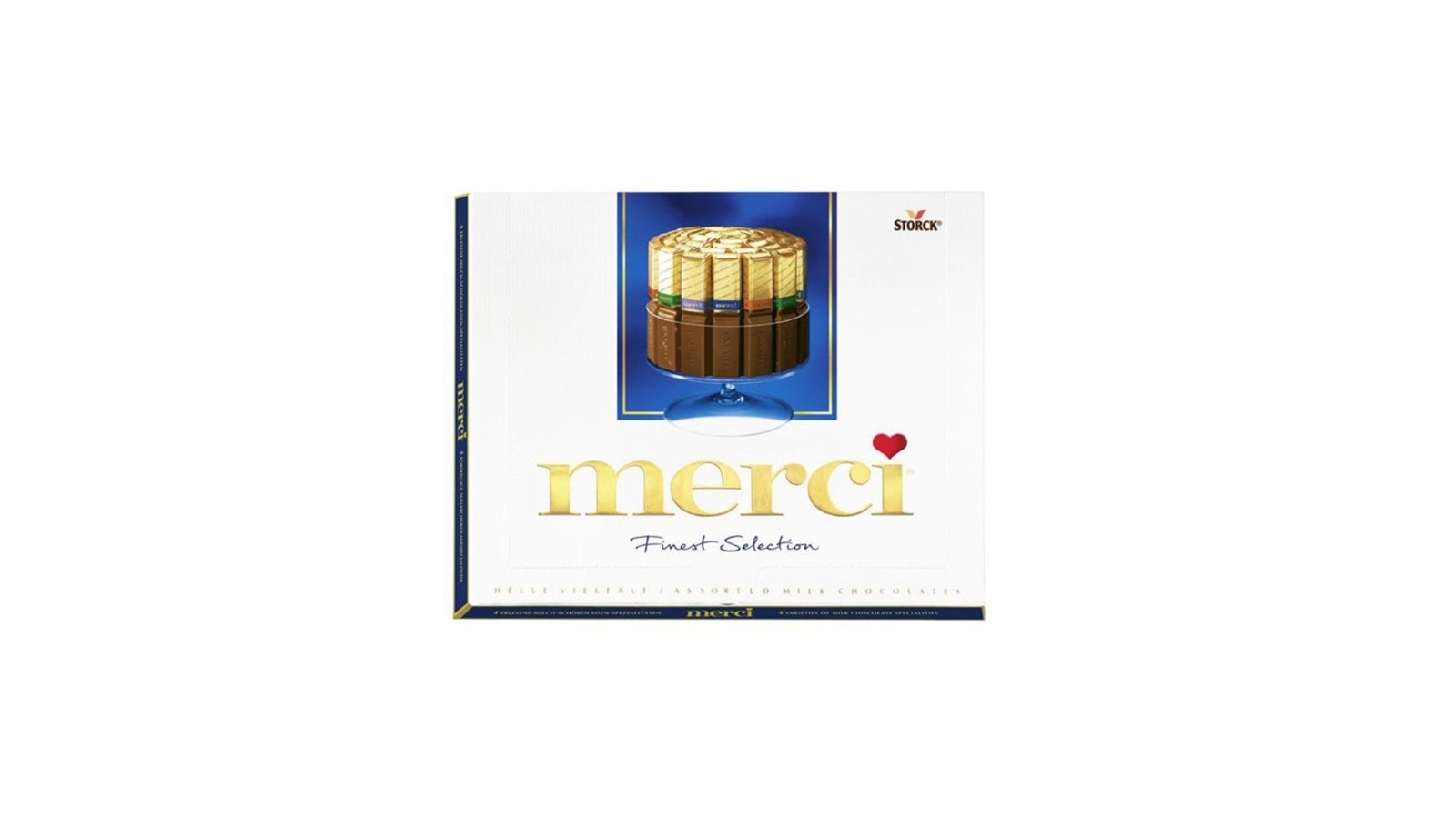 Bombonjere MERCI mlečna 250g - Cenoteka