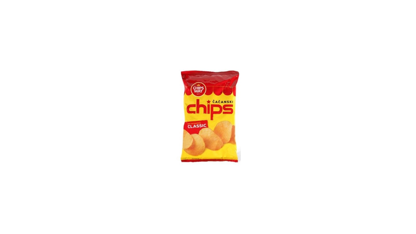 CHIPS WAY slani 150g - Cenoteka