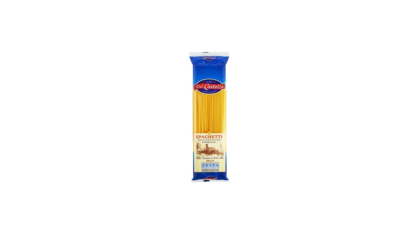 Testenina DEL CASTELLO spaghetti n.3 500g - Cenoteka