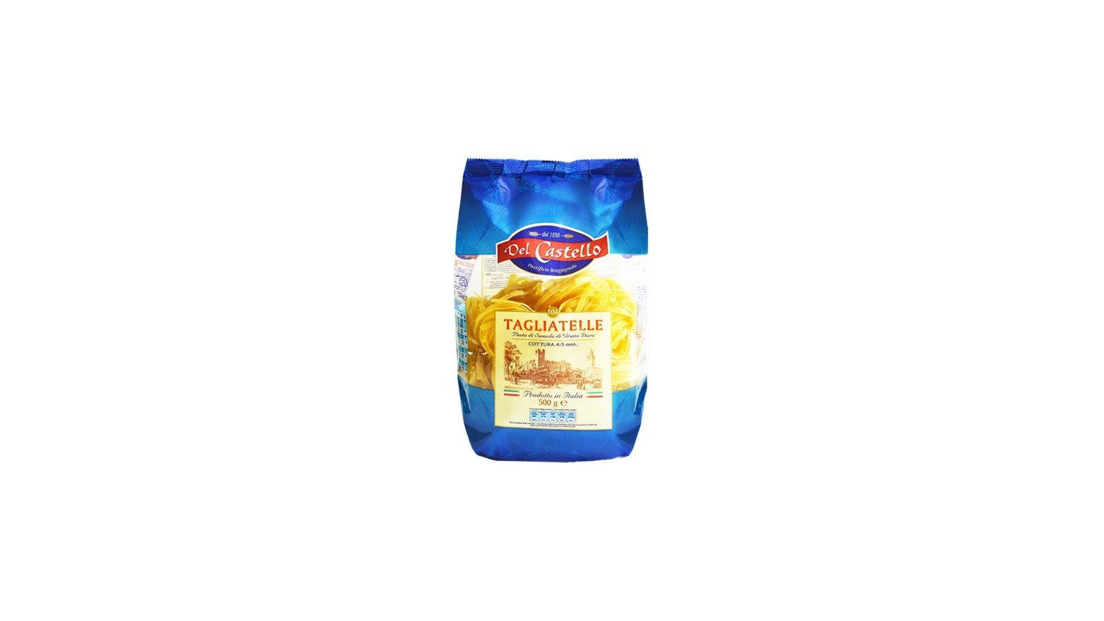 Testenina DEL CASTELLO Tagliatelle 500g - Cene i Akcije