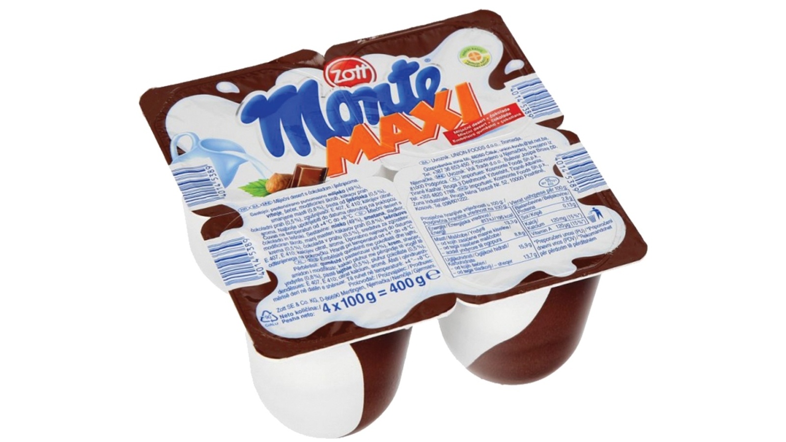 Desert ZOTT Monte Maxi 100g - Cenoteka