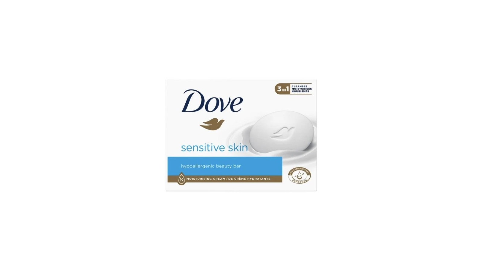 DOVE sensitive skin 90g - Cenoteka