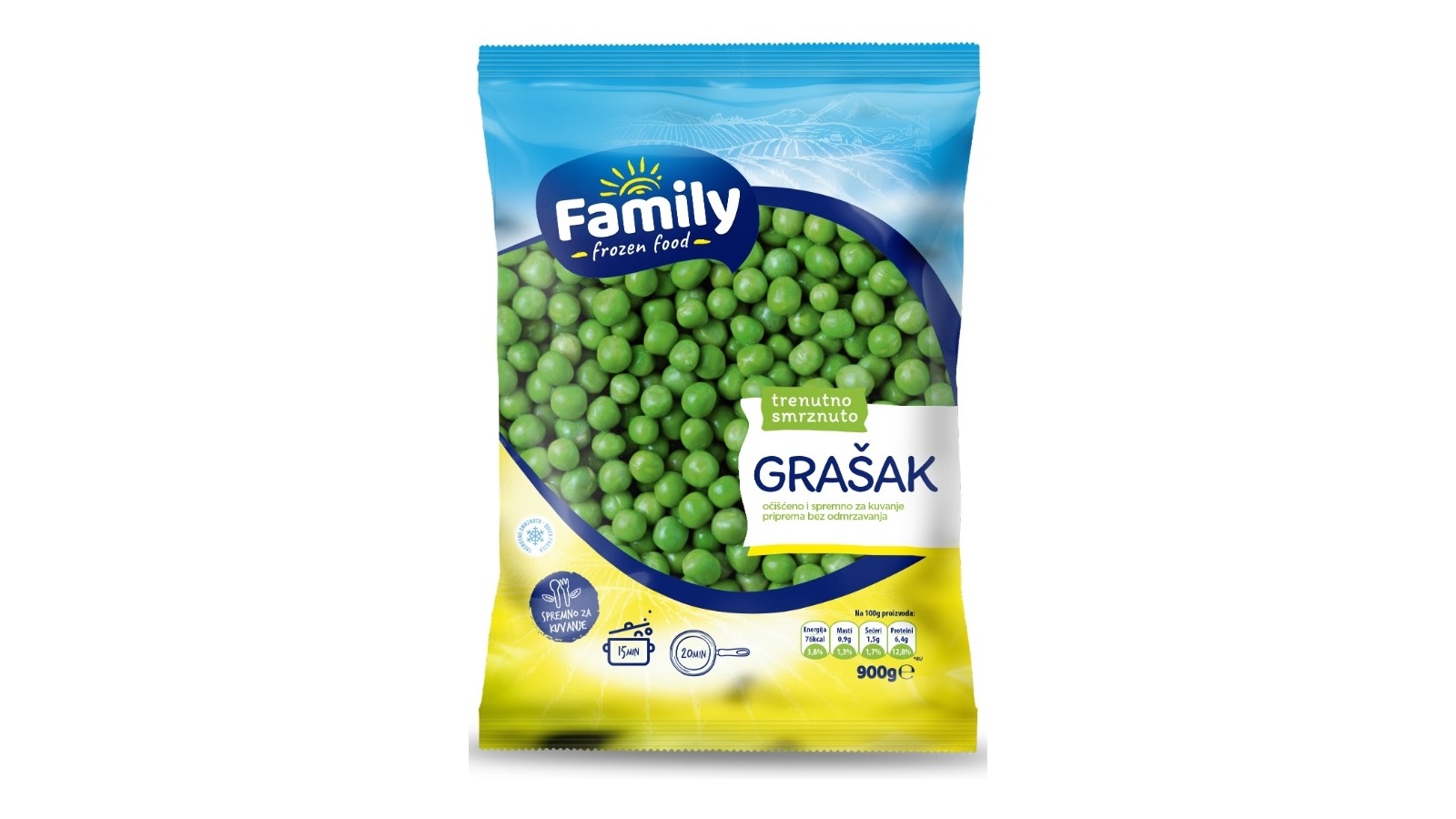 FAMILY grašak 900g - Cenoteka