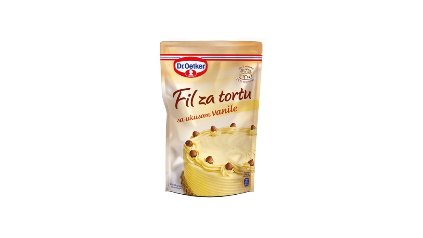 Fil za tortu DR.OETKER vanila 140g - Cene i Akcije