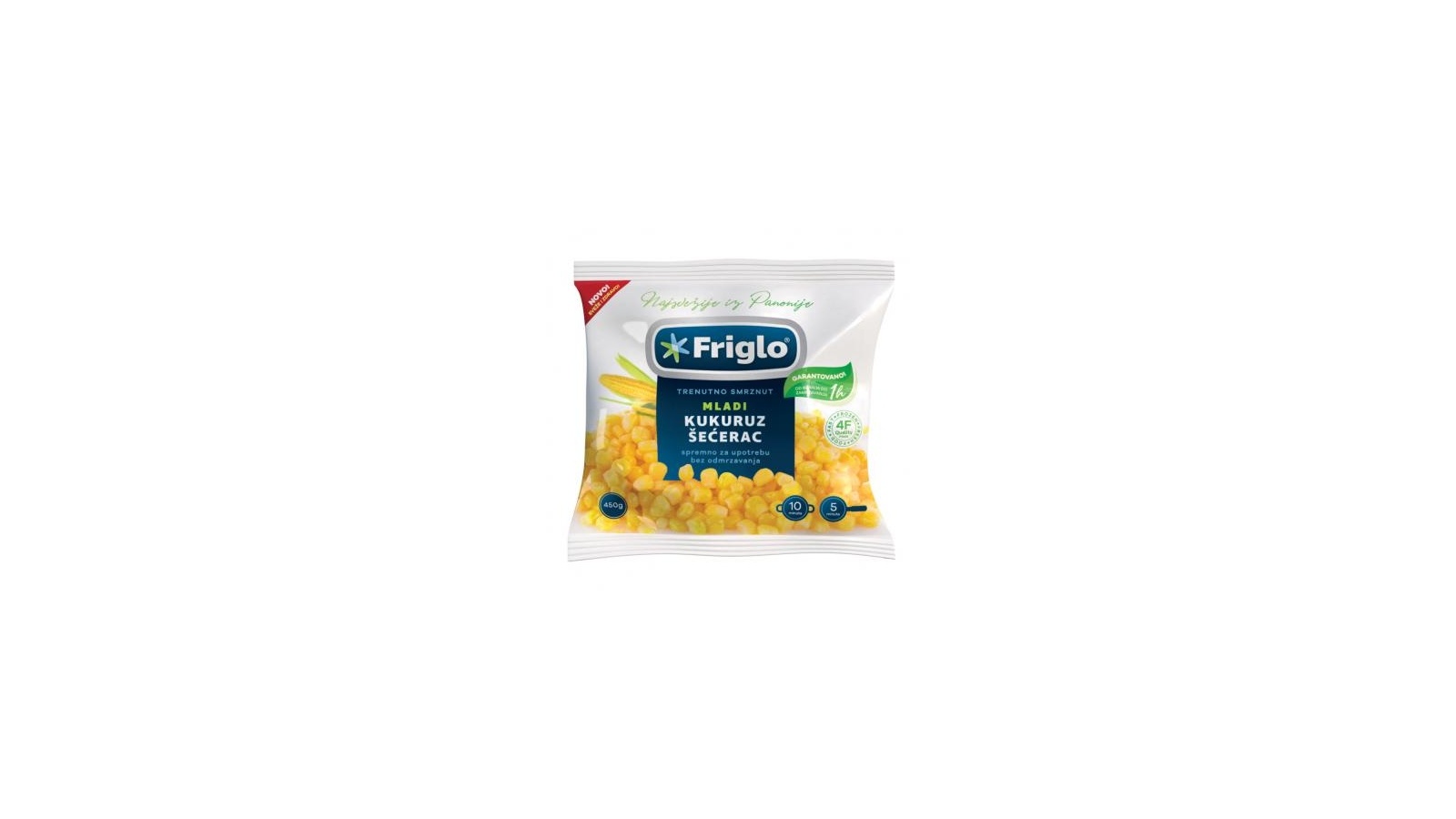 FRIGLO kukuruz šećerac 450g - Cenoteka