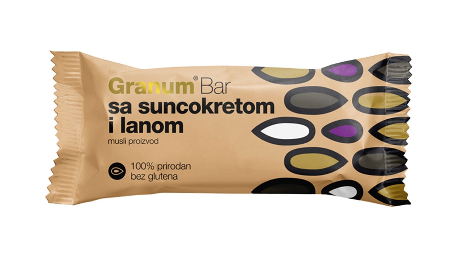 GRANUM Bar sa suncokretom i lanom 30g - Cenoteka