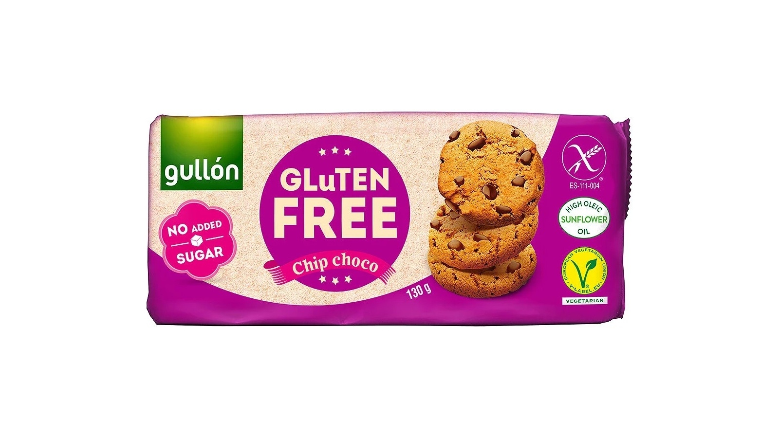 GULLON Chip choco keks bez glutena i šećera 130g - Cenoteka