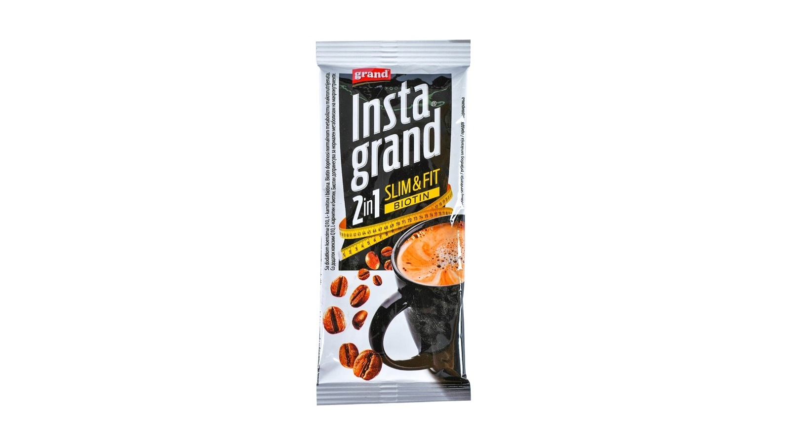 Instant kafa GRAND 2in1 Slim&Fit 12.5g - Cenoteka