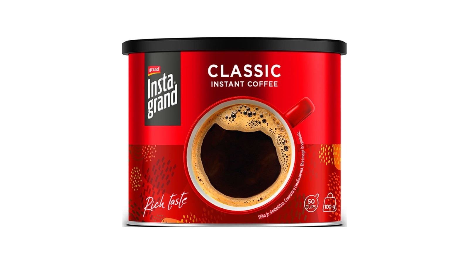 Instant kafa GRAND Classic 100g - Cenoteka