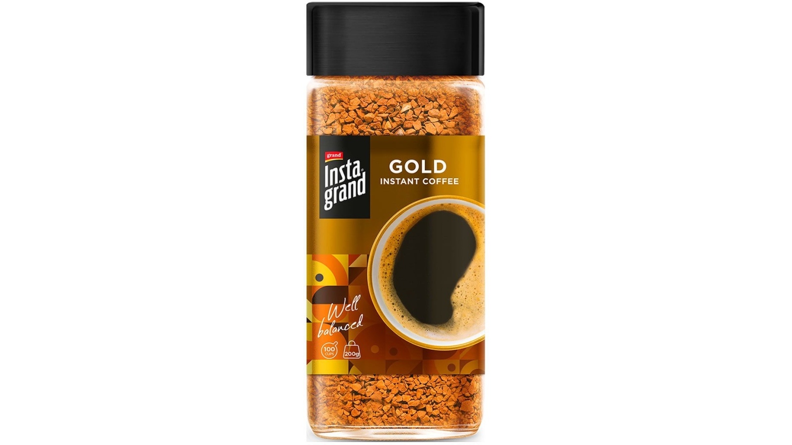 Instant kafa GRAND Gold 200g - Cenoteka