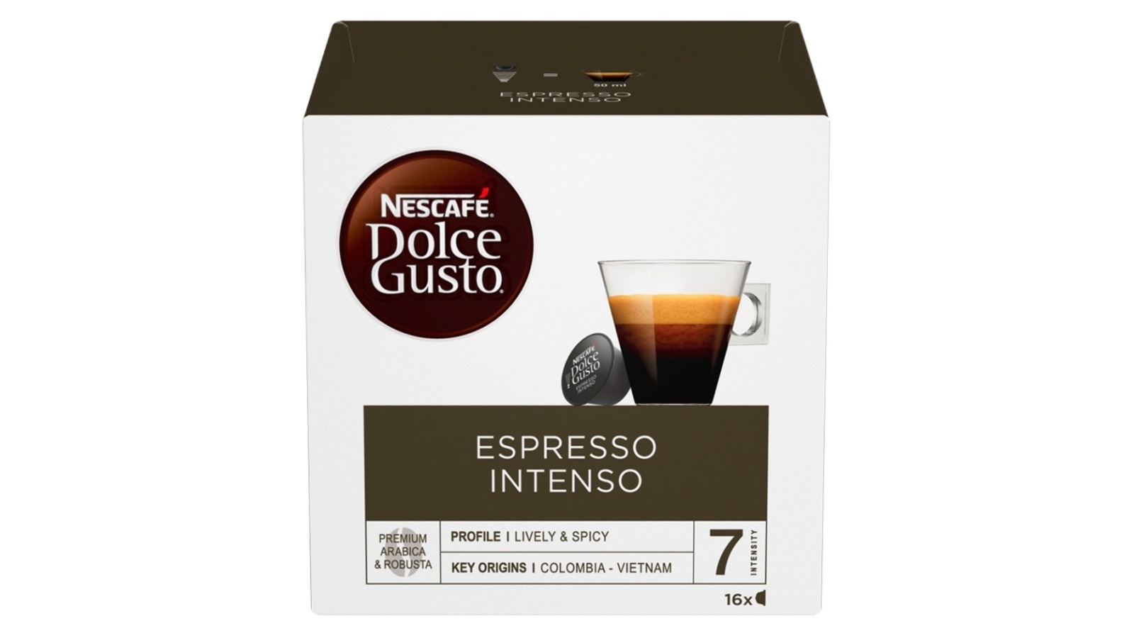 Instant kafa NESCAFE Dolce Gusto espresso intenso 210g - Cenoteka