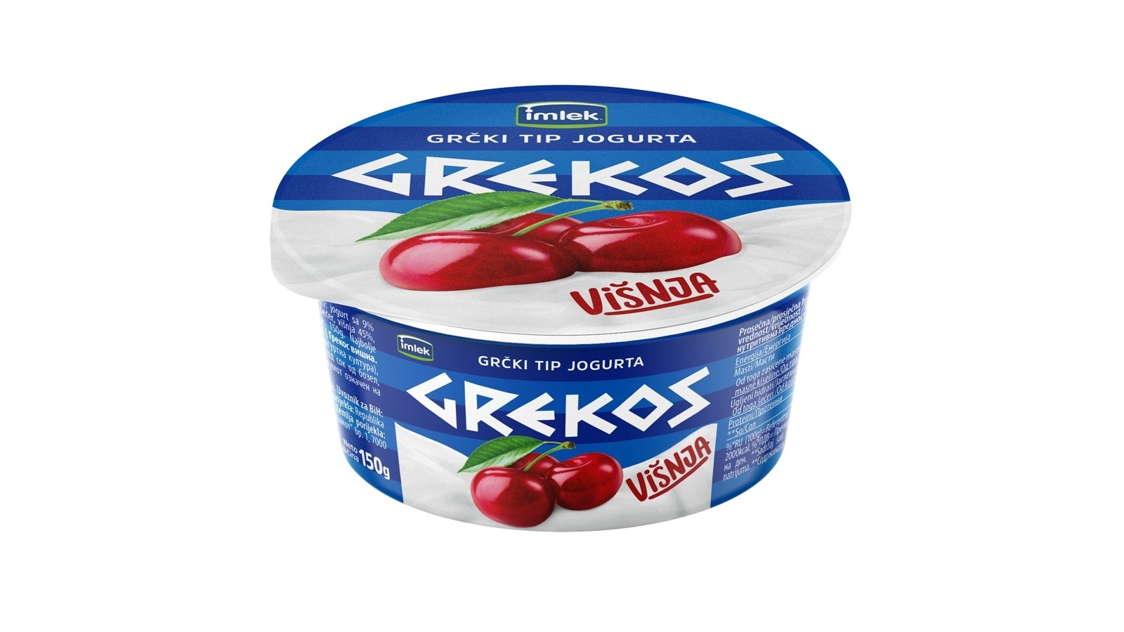 Jogurt GREKOS višnja 150g - Cenoteka