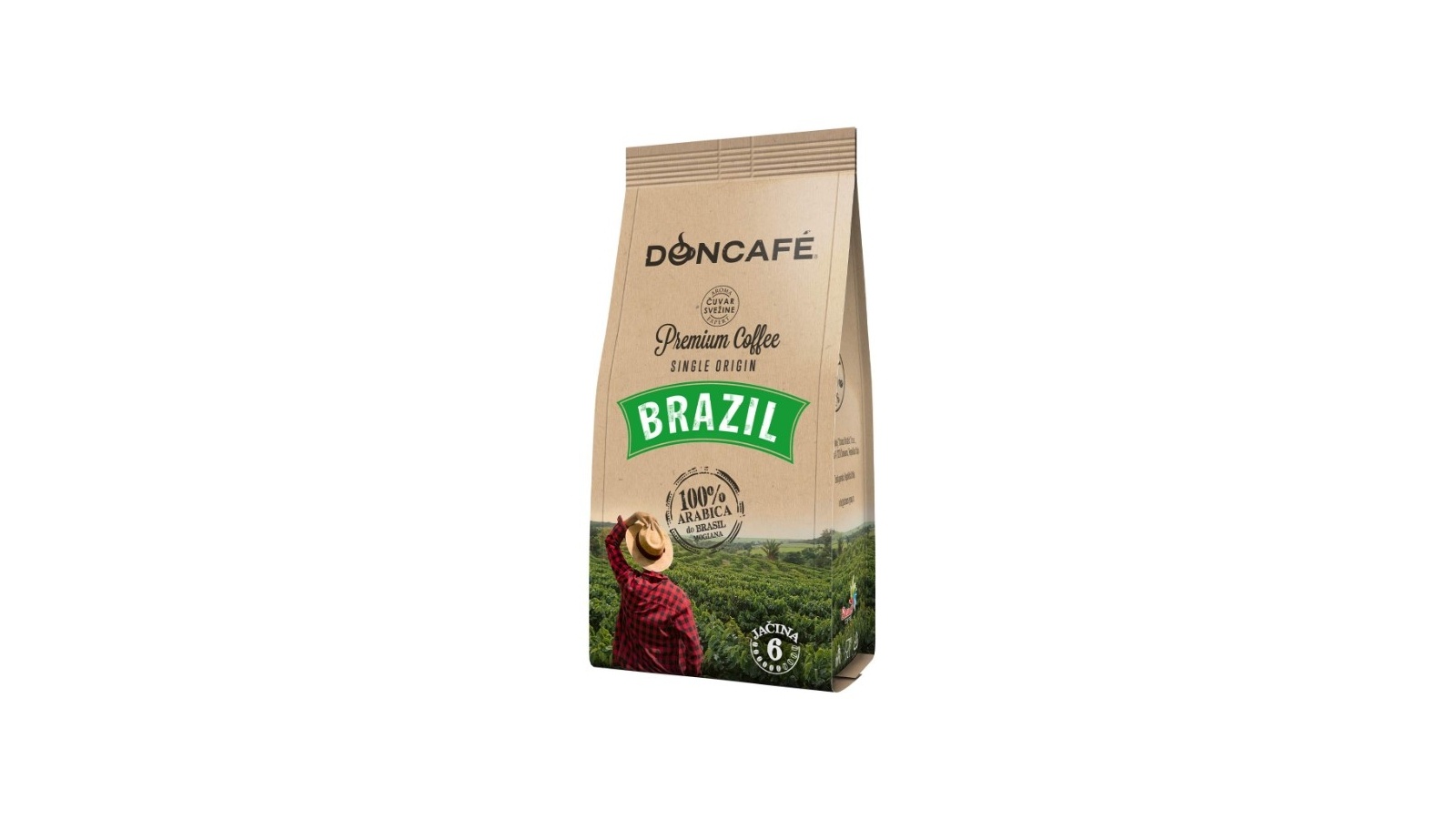 Kafa DONCAFE Brazil single origin 100g - Cenoteka