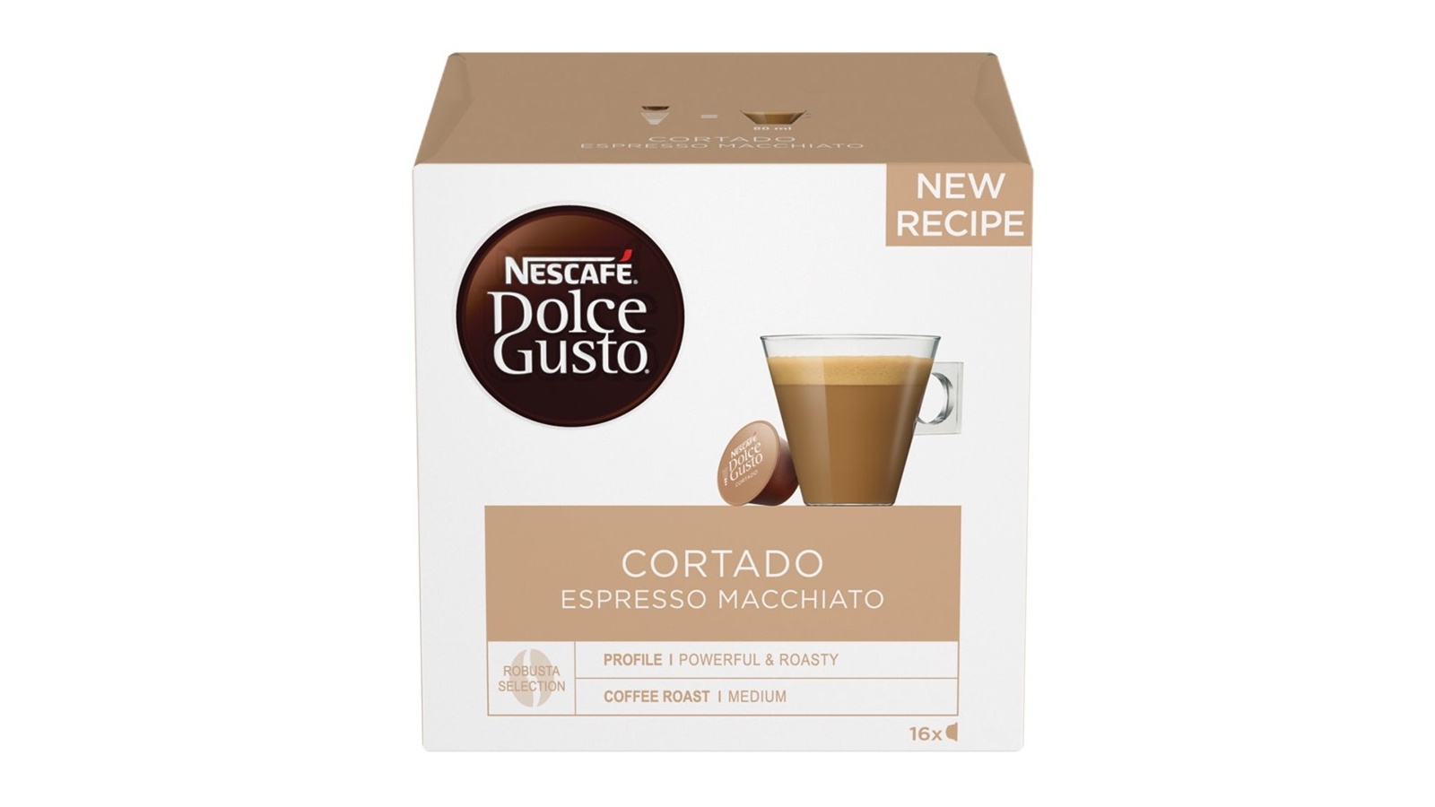 Kapsule NESCAFE Dolce Gusto cortado 100,8g - Cenoteka