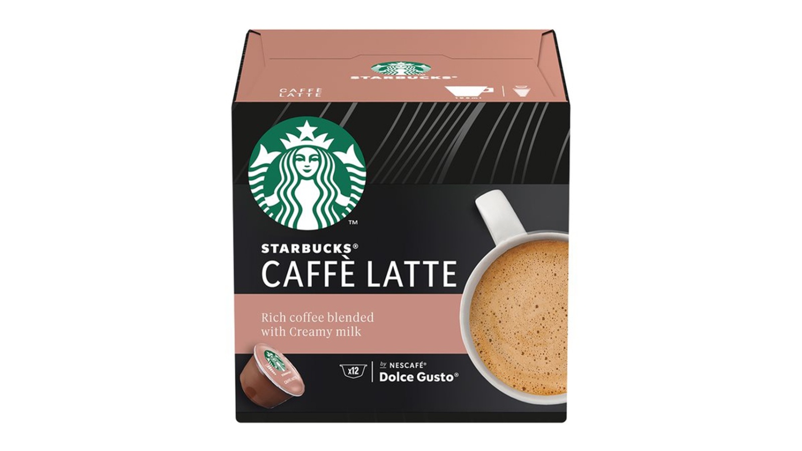 Kapsule STARBUCKS caffe latte 121.2g - Cenoteka