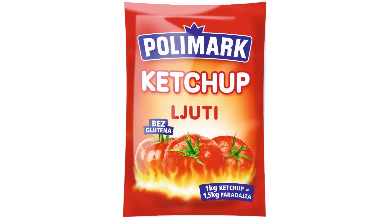 Kečap POLIMARK ljuti kesica 90g - Cenoteka