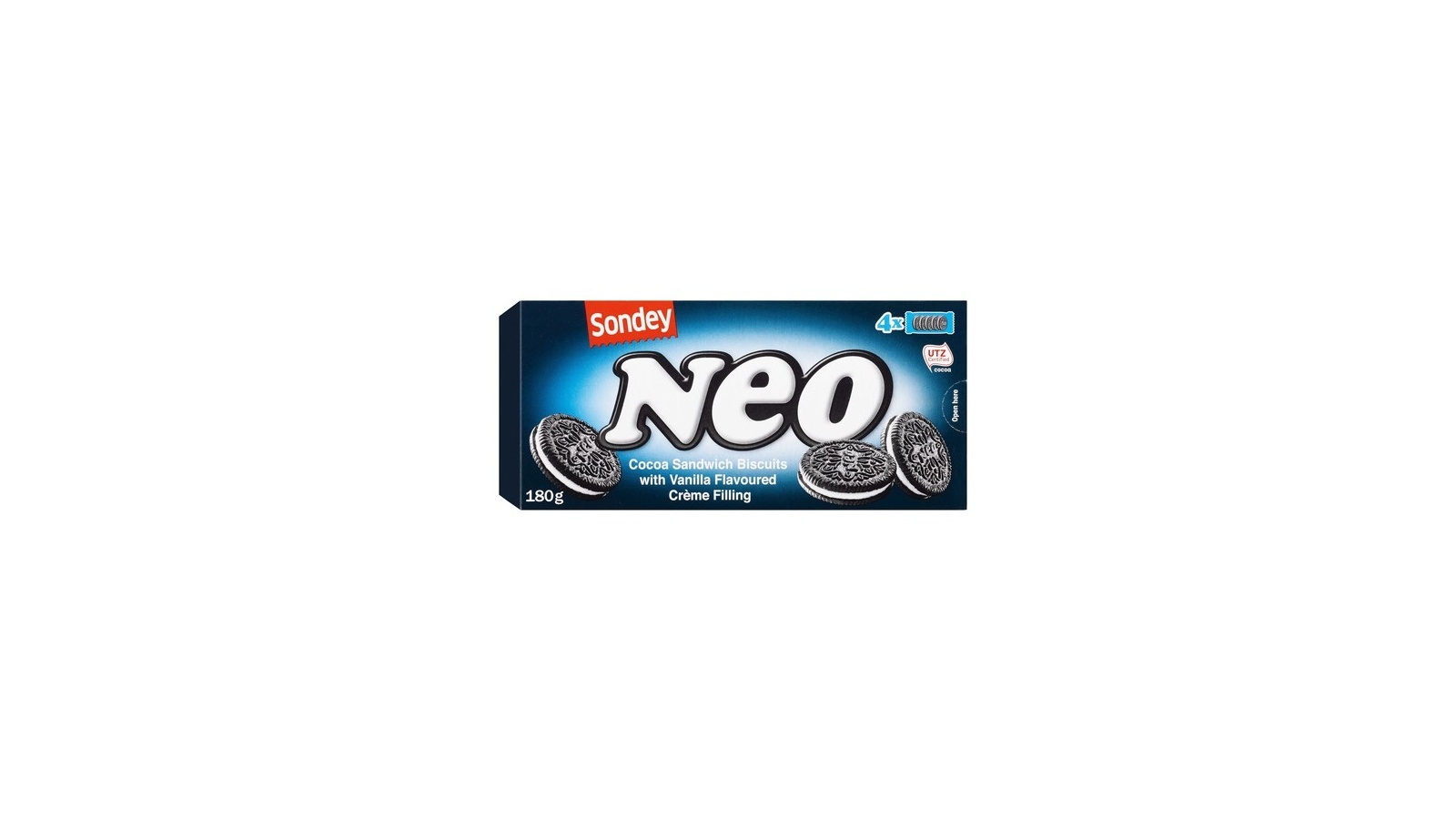 Keks NEO Vanila 180g Sondey - Cenoteka
