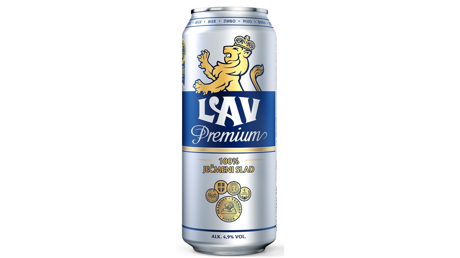 LAV Premium limenka 0,5l - Cenoteka