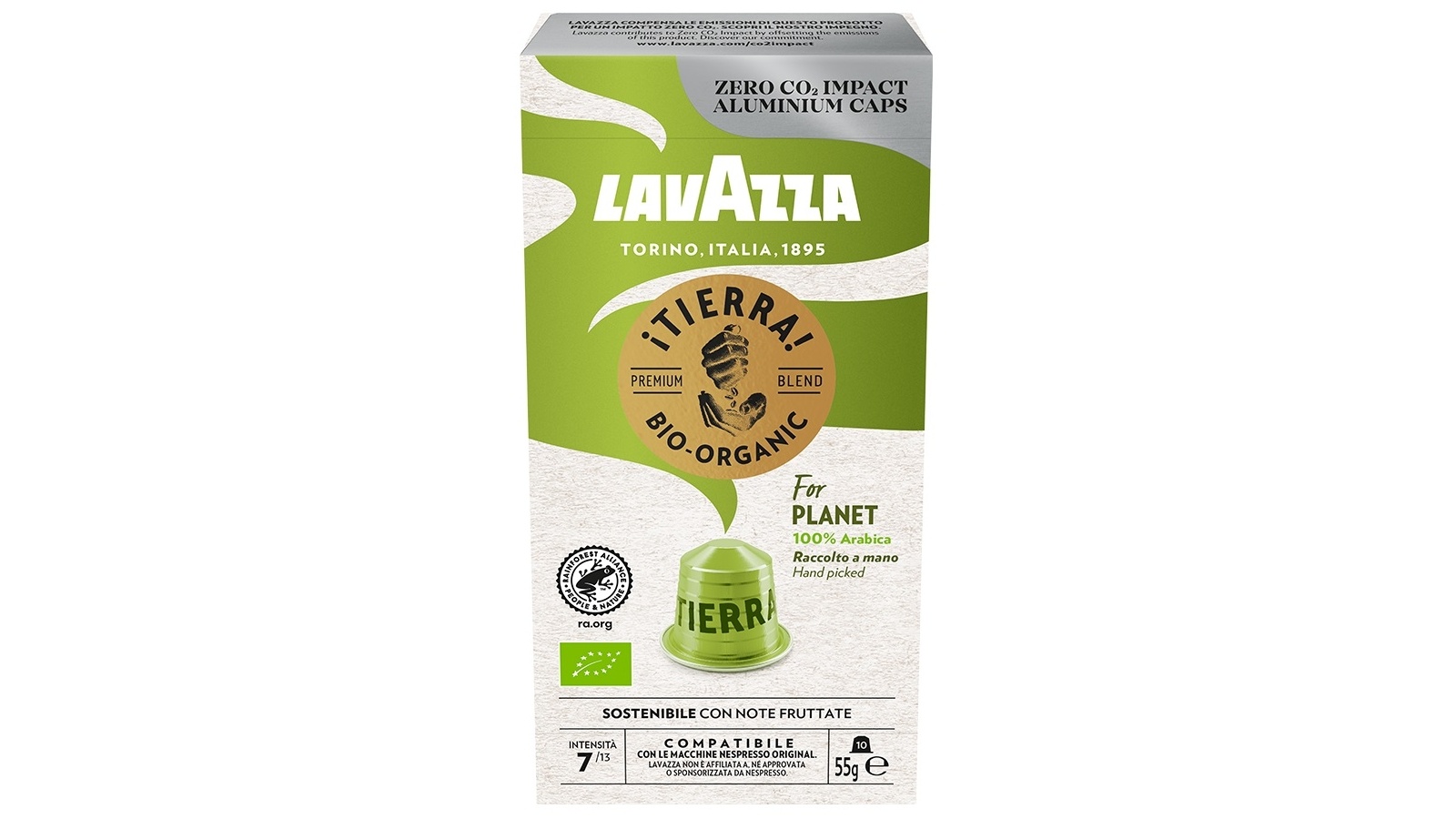 LAVAZZA iTierra Nespresso 10kom - Cenoteka