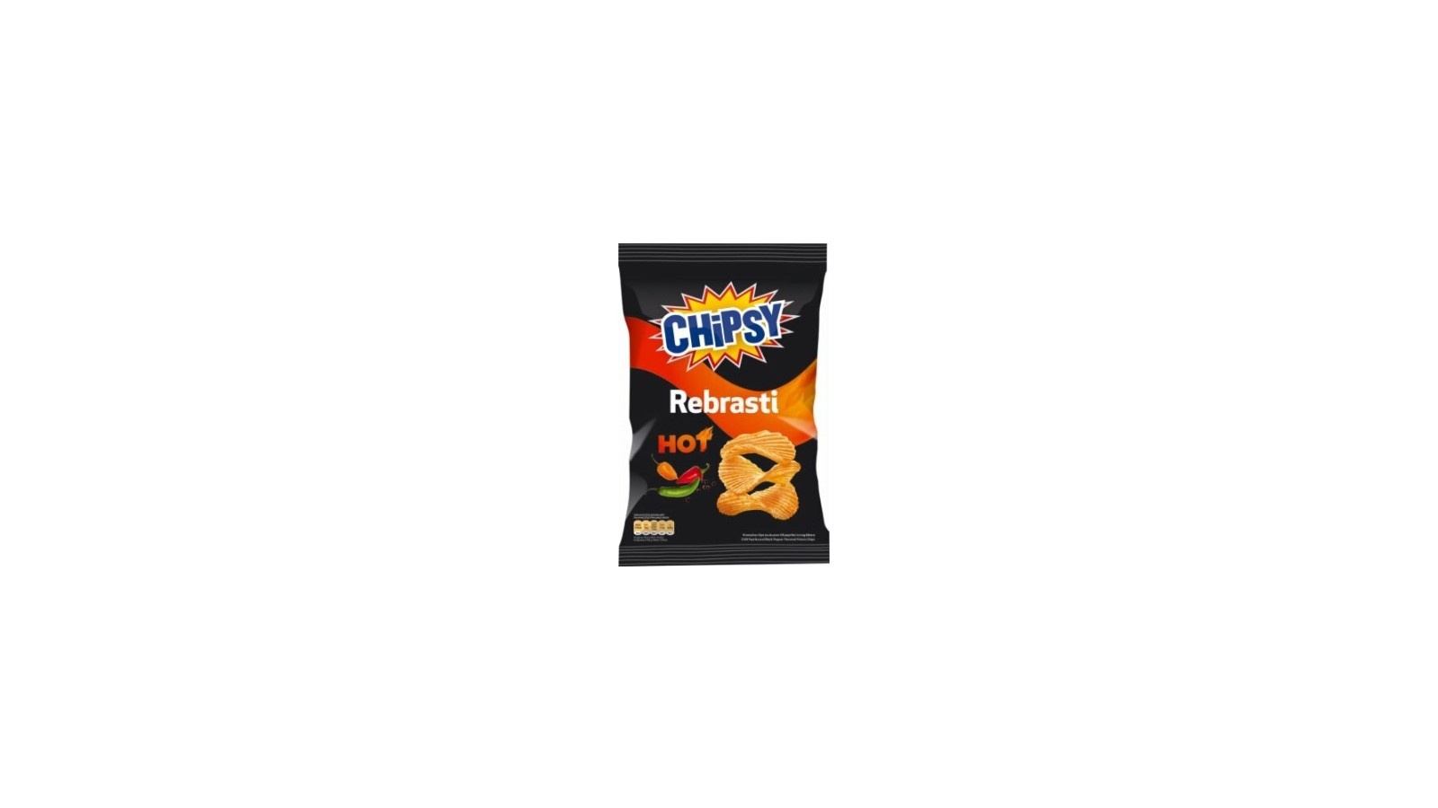 Marbo Chipsy Rebrasti Hot 140g Cenoteka