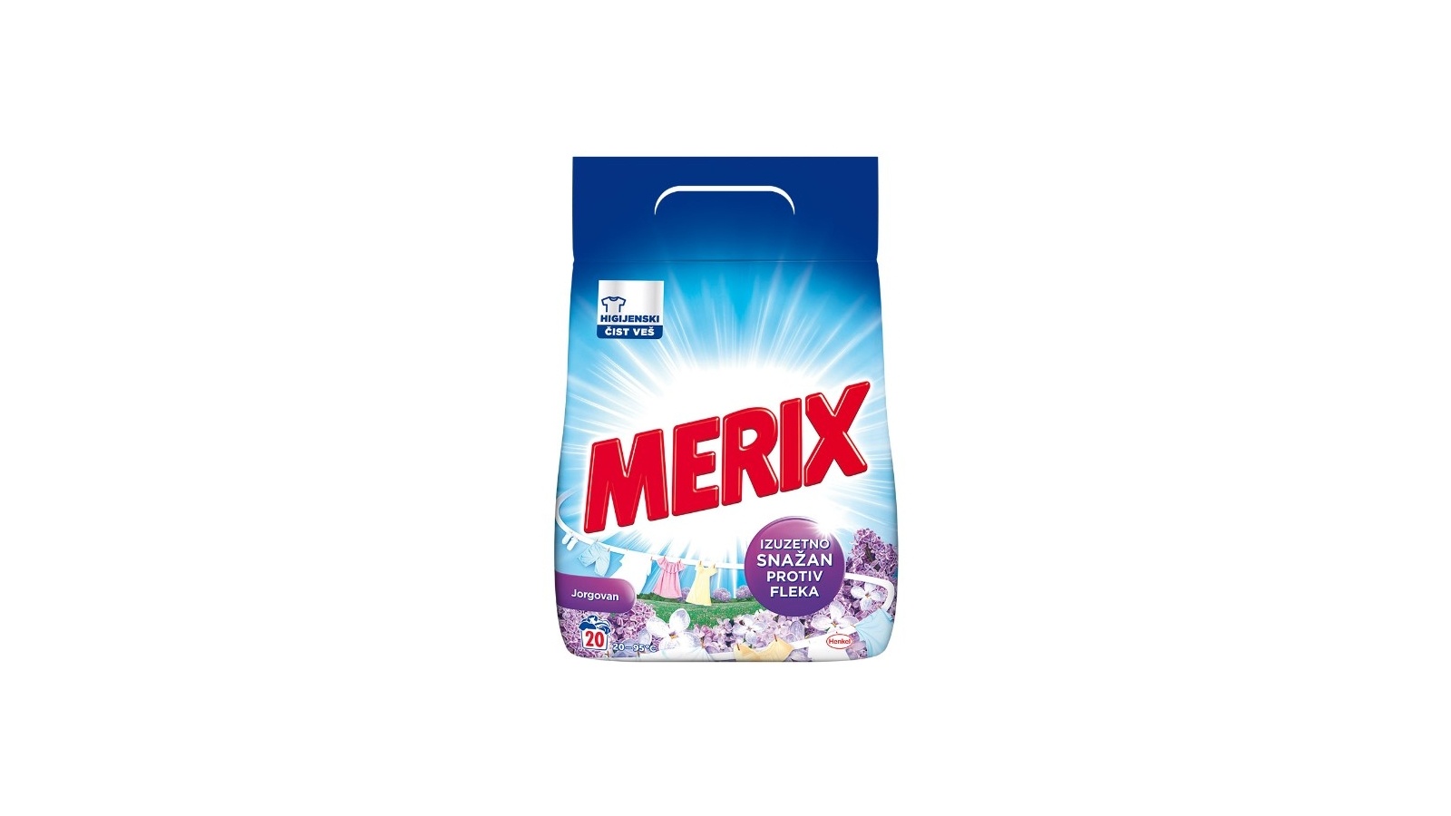 MERIX Lilac powder 20 pranja (1,8kg) - Cenoteka