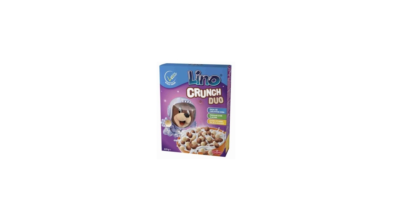 Musli PODRAVKA Lino crunch duo 225g - Cenoteka