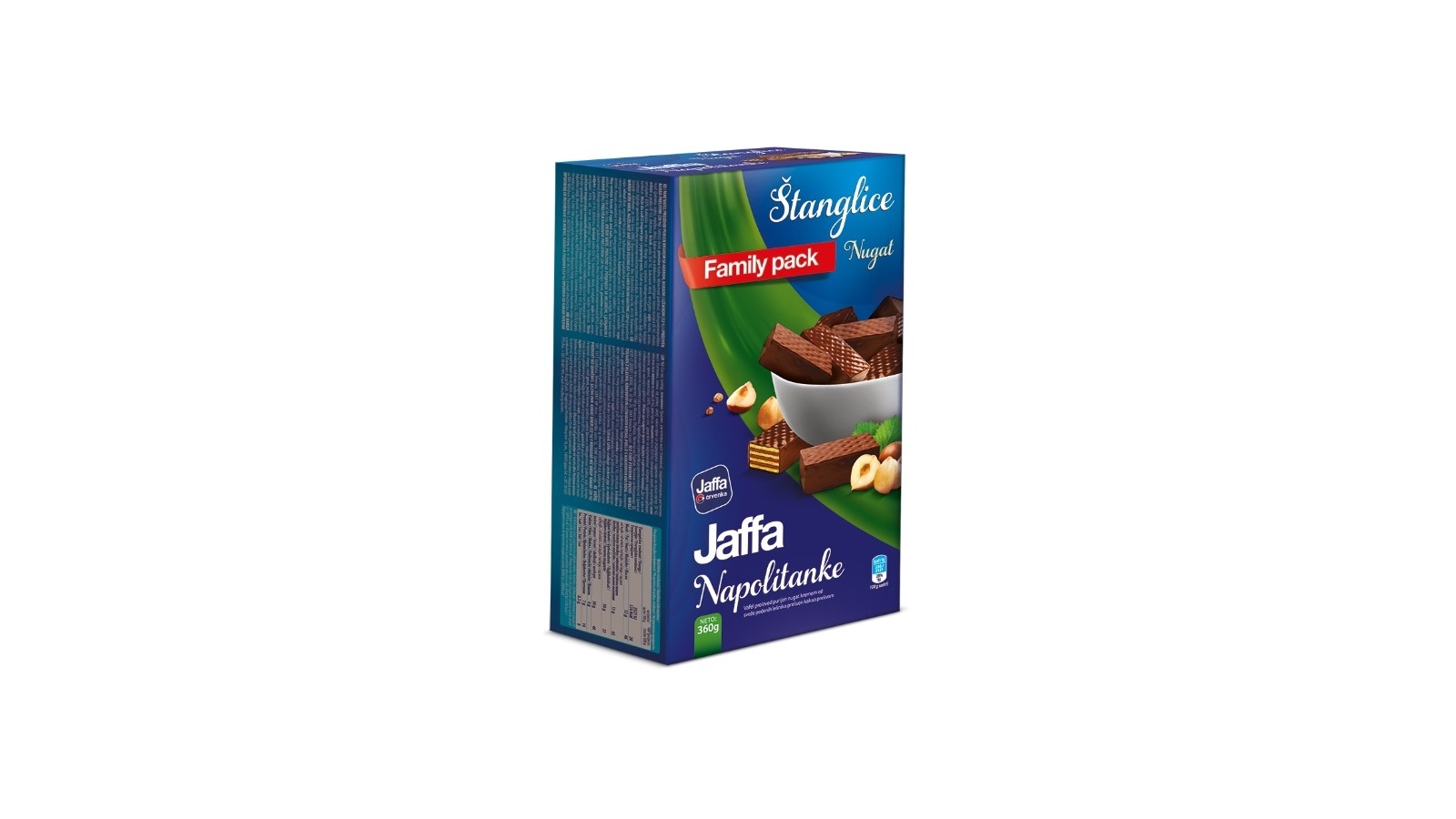 Napolitanka JAFFA nugat 360g - Cenoteka