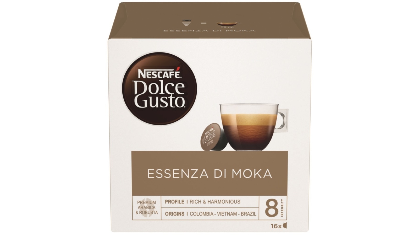 Kapsule NESCAFE Dolce Gusto Essenza di moka 144g - Cenoteka