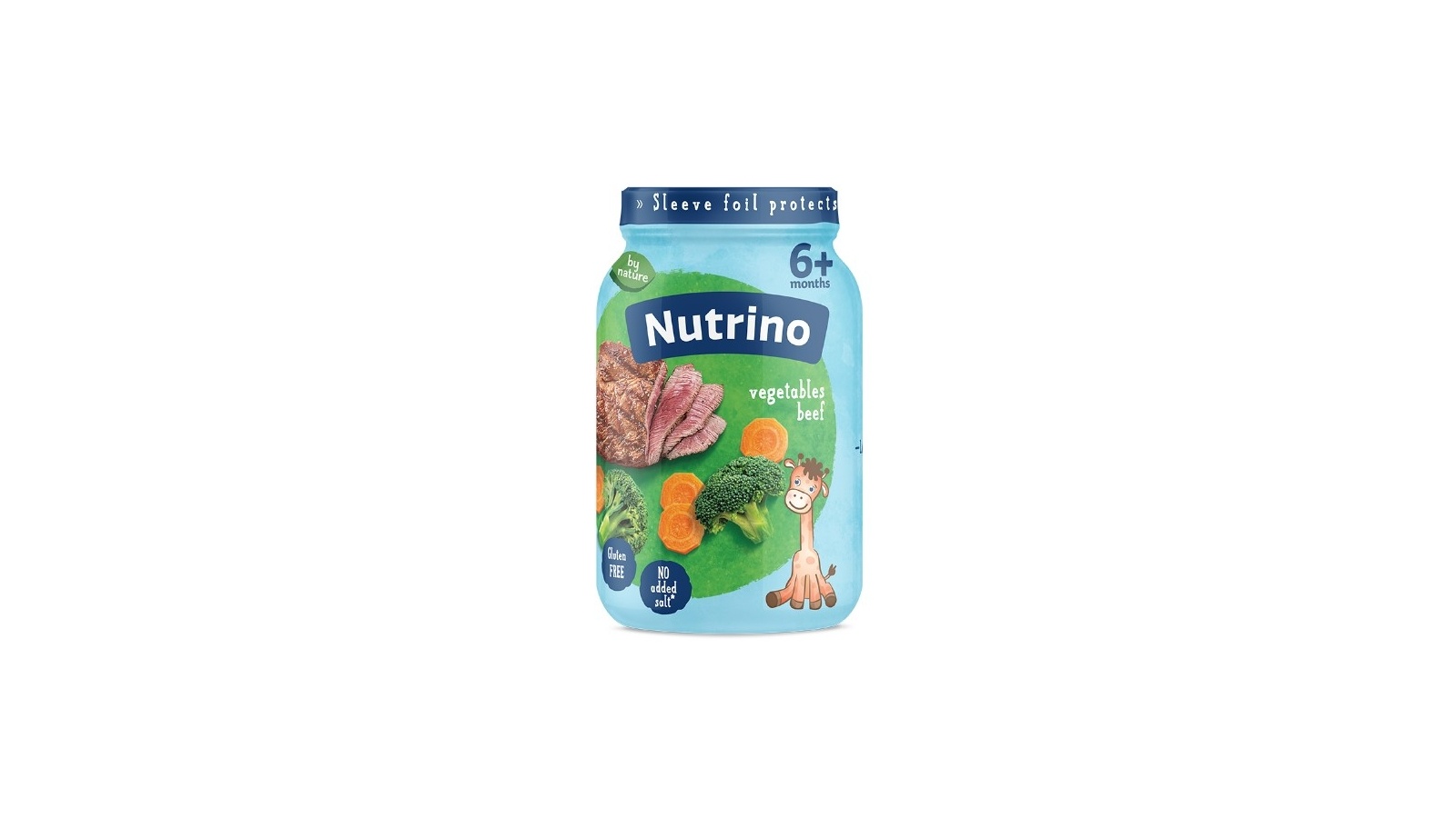 NUTRINO kašica junetina povrće pavlaka 190g - Cenoteka