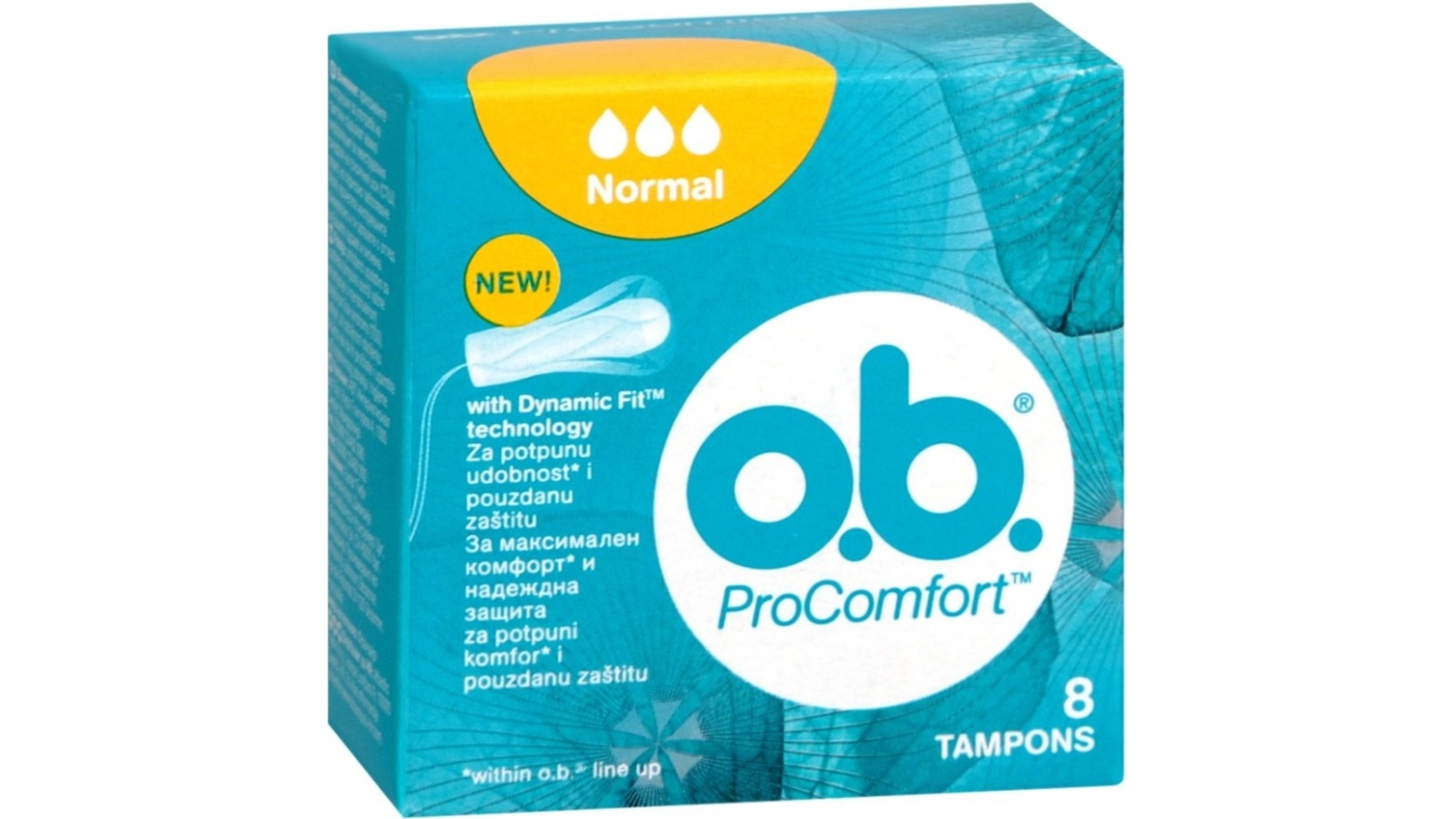 O.B. Pro comfort Normal 8kom - Cenoteka