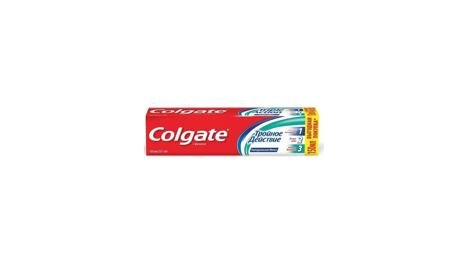 Pasta COLGATE Triple Action 150ml - Cenoteka