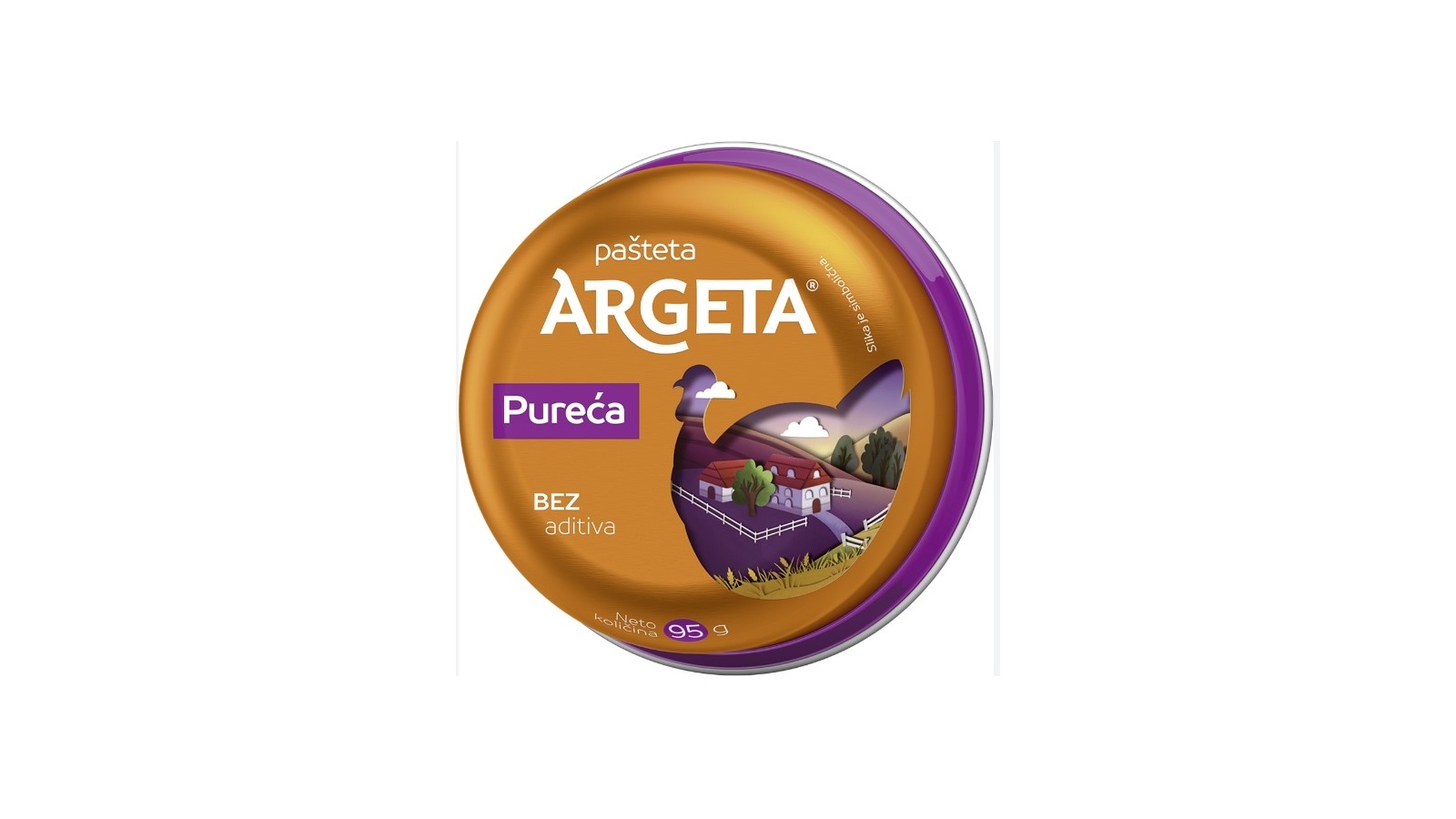Pašteta ARGETA ćureća 95g - Cenoteka
