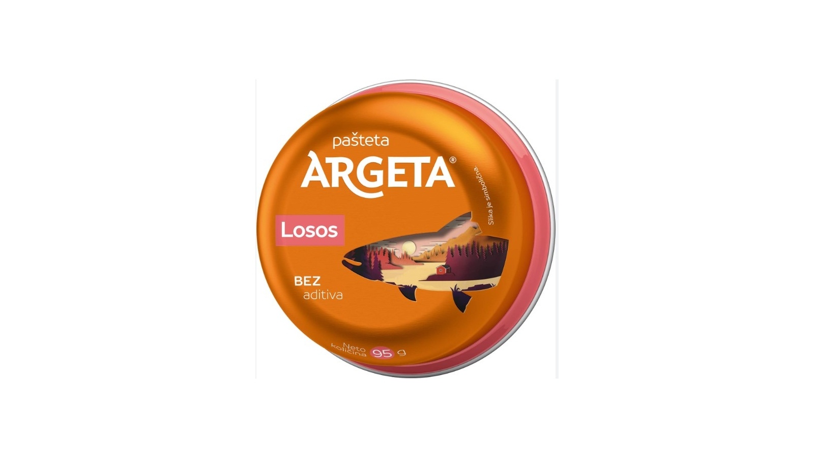 Pašteta ARGETA losos 95g - Cenoteka