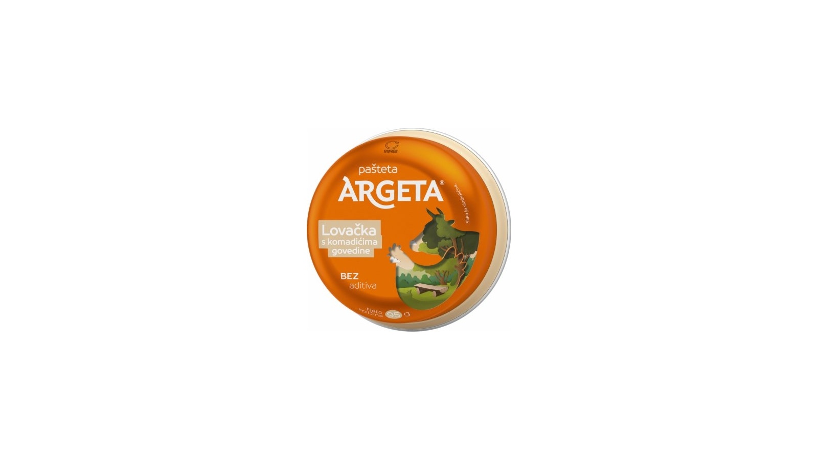Pašteta ARGETA lovačka 95g - Cenoteka