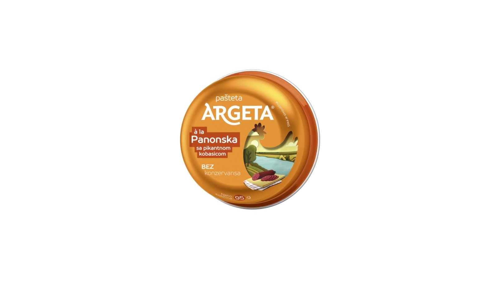 Pašteta ARGETA Panonska 95g - Cenoteka