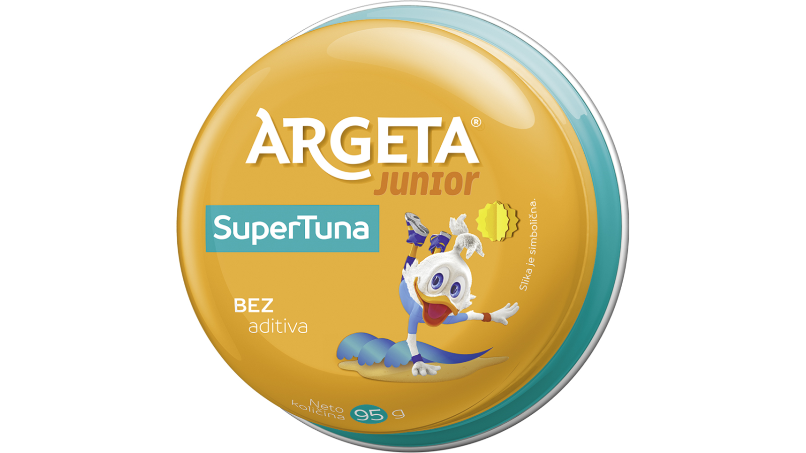 Pašteta ARGETA super tuna junior 95g - Cenoteka