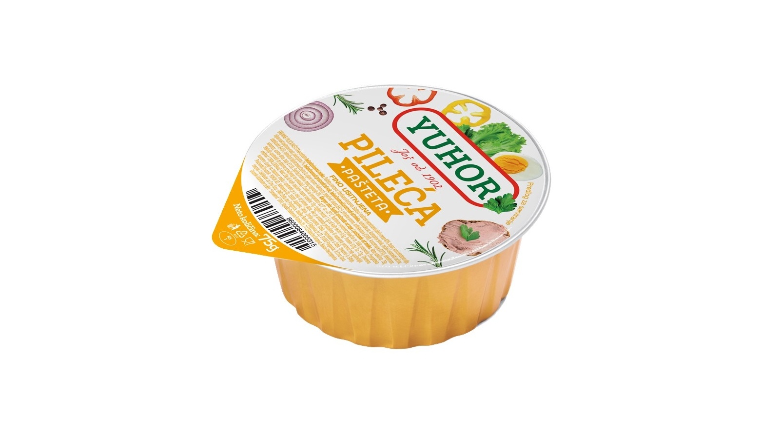 Pašteta YUHOR pileća 75g - Cenoteka