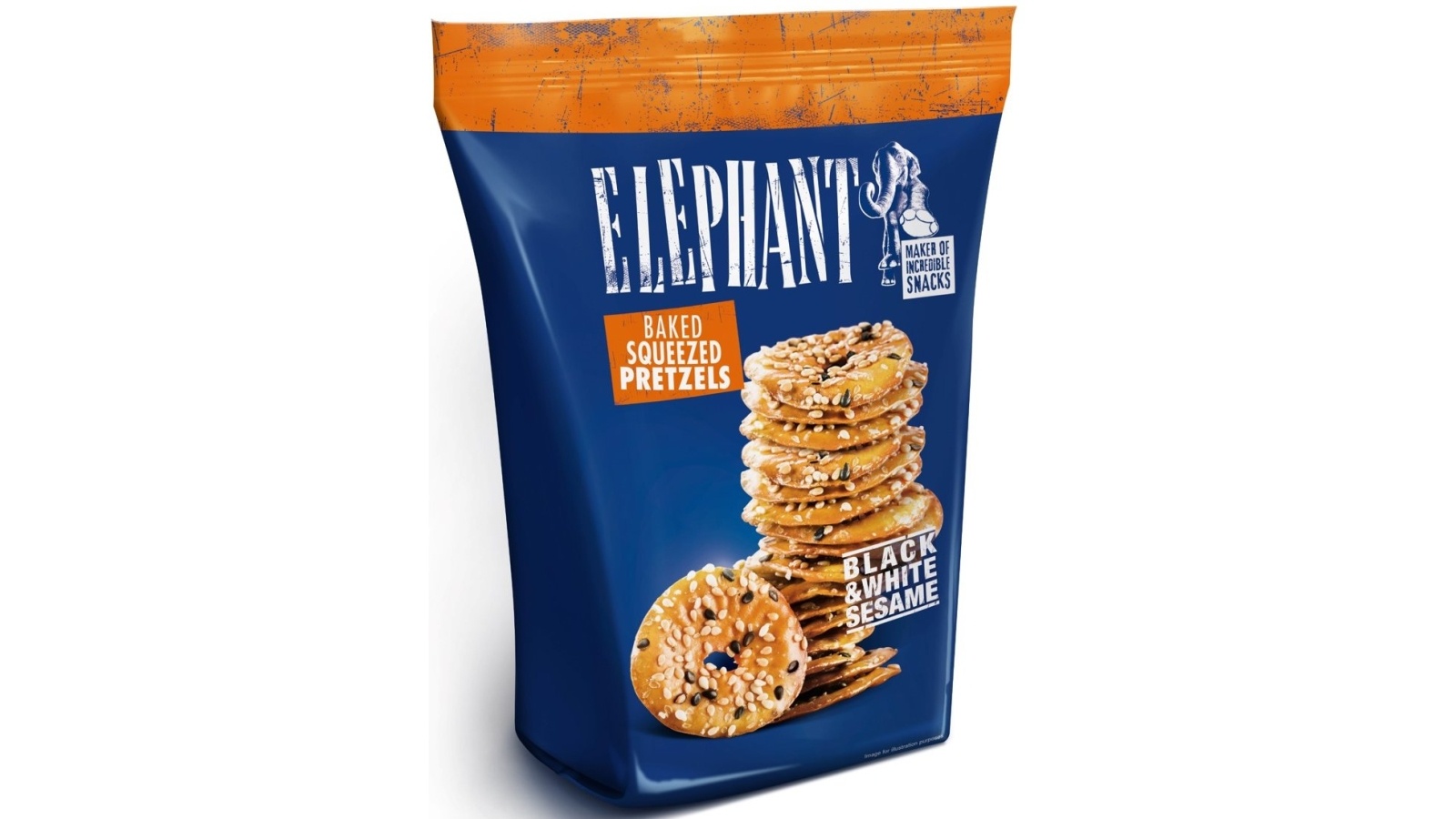 Perece ELEPHANT slane sa susamom 80g - Cenoteka