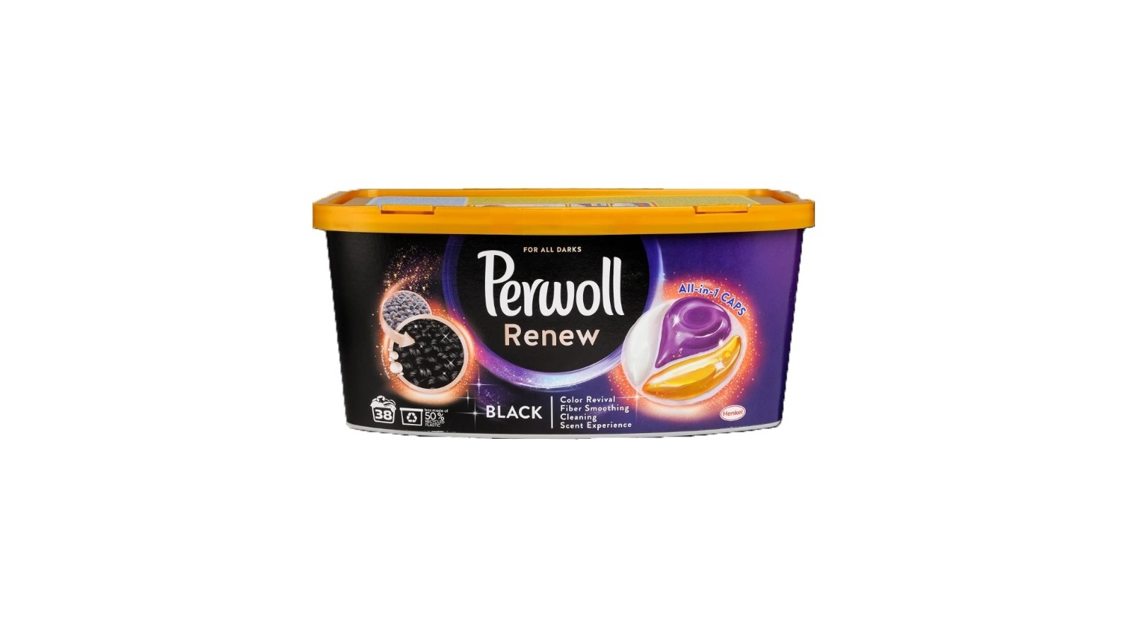 PERWOLL kapsule Renew & Care Black 38kom - Cenoteka