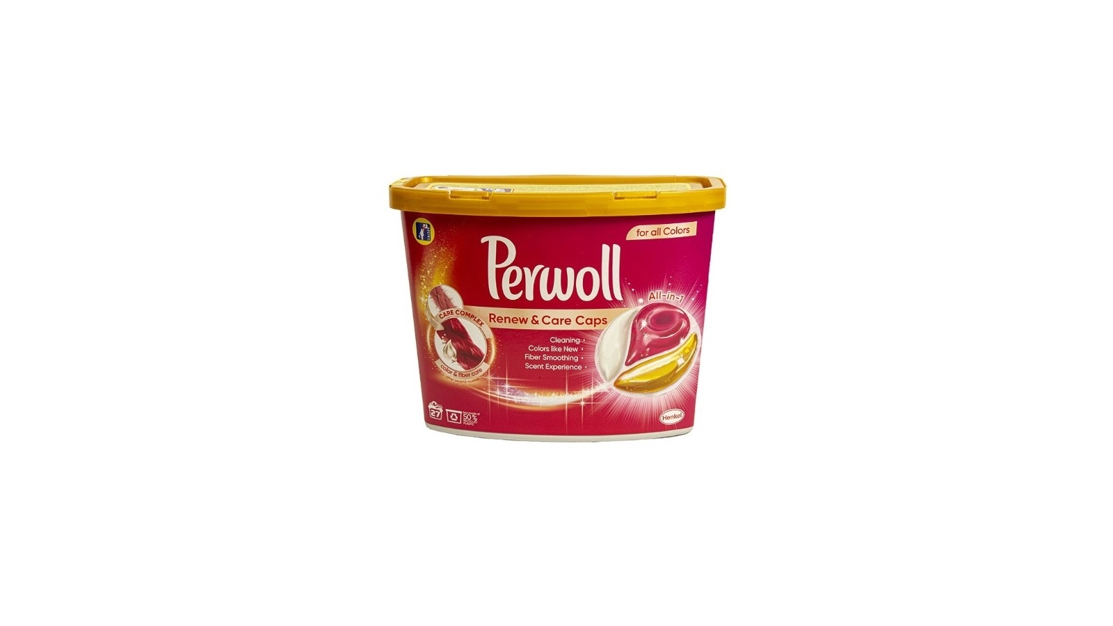 PERWOLL kapsule Renew & Care Color 27kom - Cenoteka